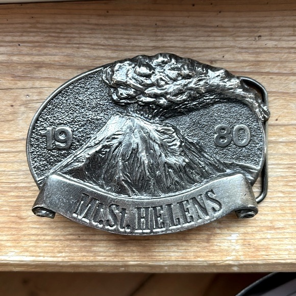 the great American buckle company | Accessories | 98 Mt St Helens Belt ...